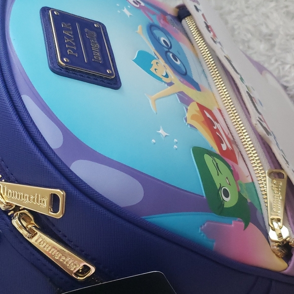 Loungefly | Bags | Nwt Loungefly Pixar Insideout Mini Backpack | Poshmark